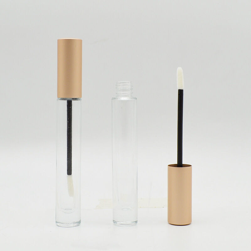 Buy Wholesale China Round Clear Lip Gloss Lip Glaze Glass Bottle Empty ...