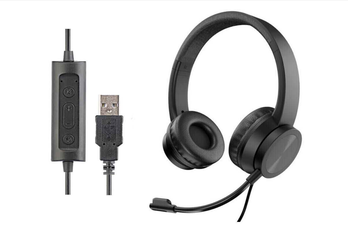 Buy Wholesale China Shenzhen Factory Usb Headsets Call Center Headset W ...