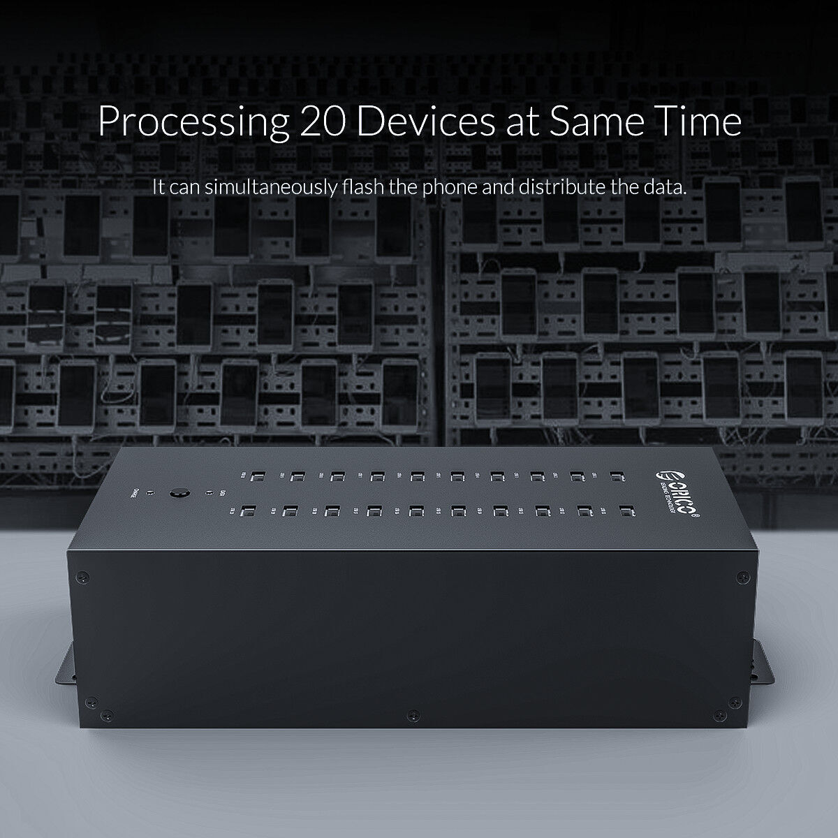 Buy Wholesale China Factory Odm Industrial Usb Hub, 20 Ports Mountable ...