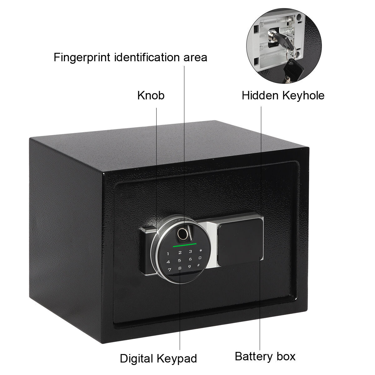 Manufacturer Bio Fingerprint Metal Luxury Big Standing Safe Box Safes ...
