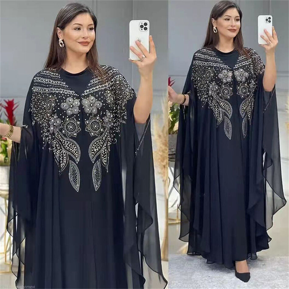 Buy Wholesale China Abaya Women Muslim Dress Dubai Muslim Clothing Turkey Solid Islamic Open ...