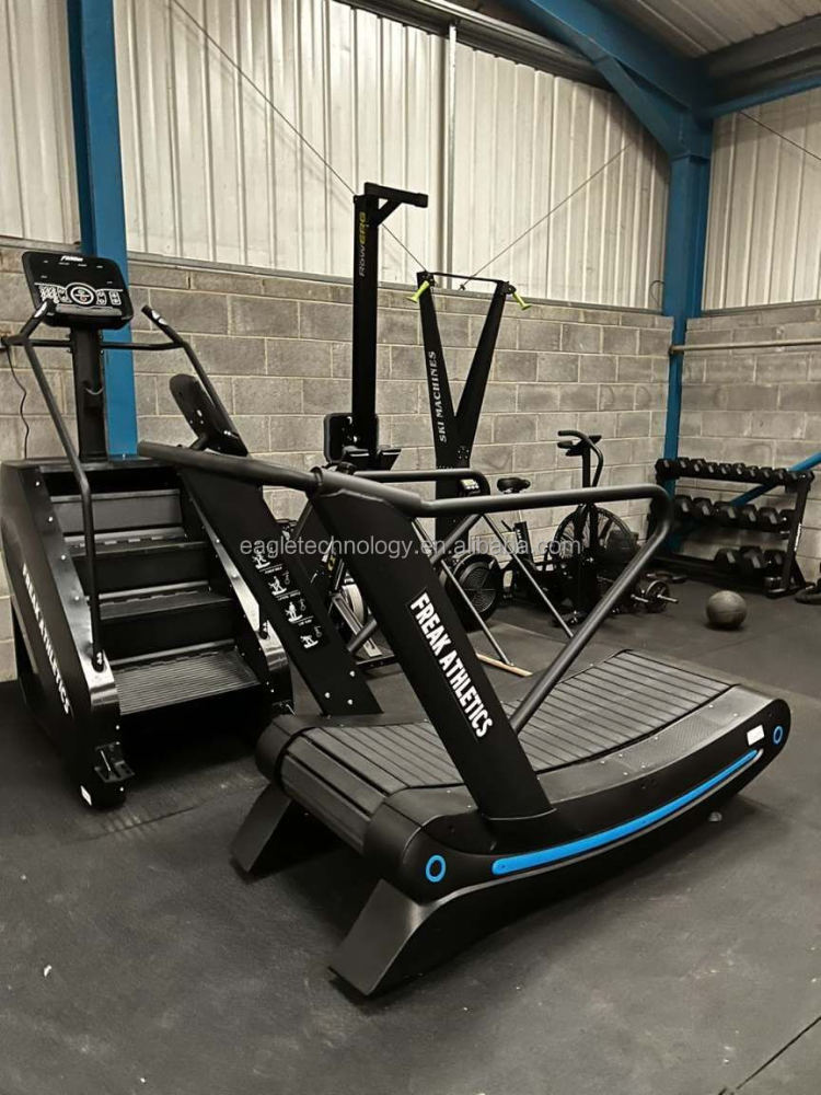 Yg-t011 Yg Fitbess Air Runner Non-motorized Unpowered Curved Treadmill ...