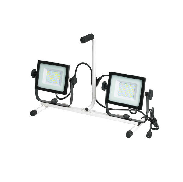 Buy Wholesale China 100w 10000 Lumens Dual-head Flood Light With Tripod ...