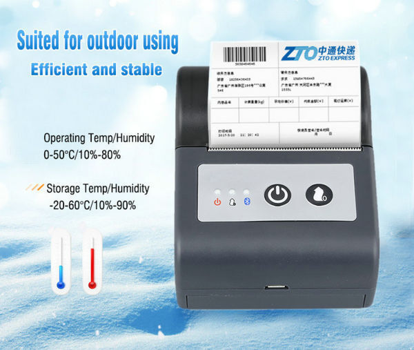 Buy Wholesale China Portable Usb 80mm/s 2 Inch Barcode Sticker Thermal ...