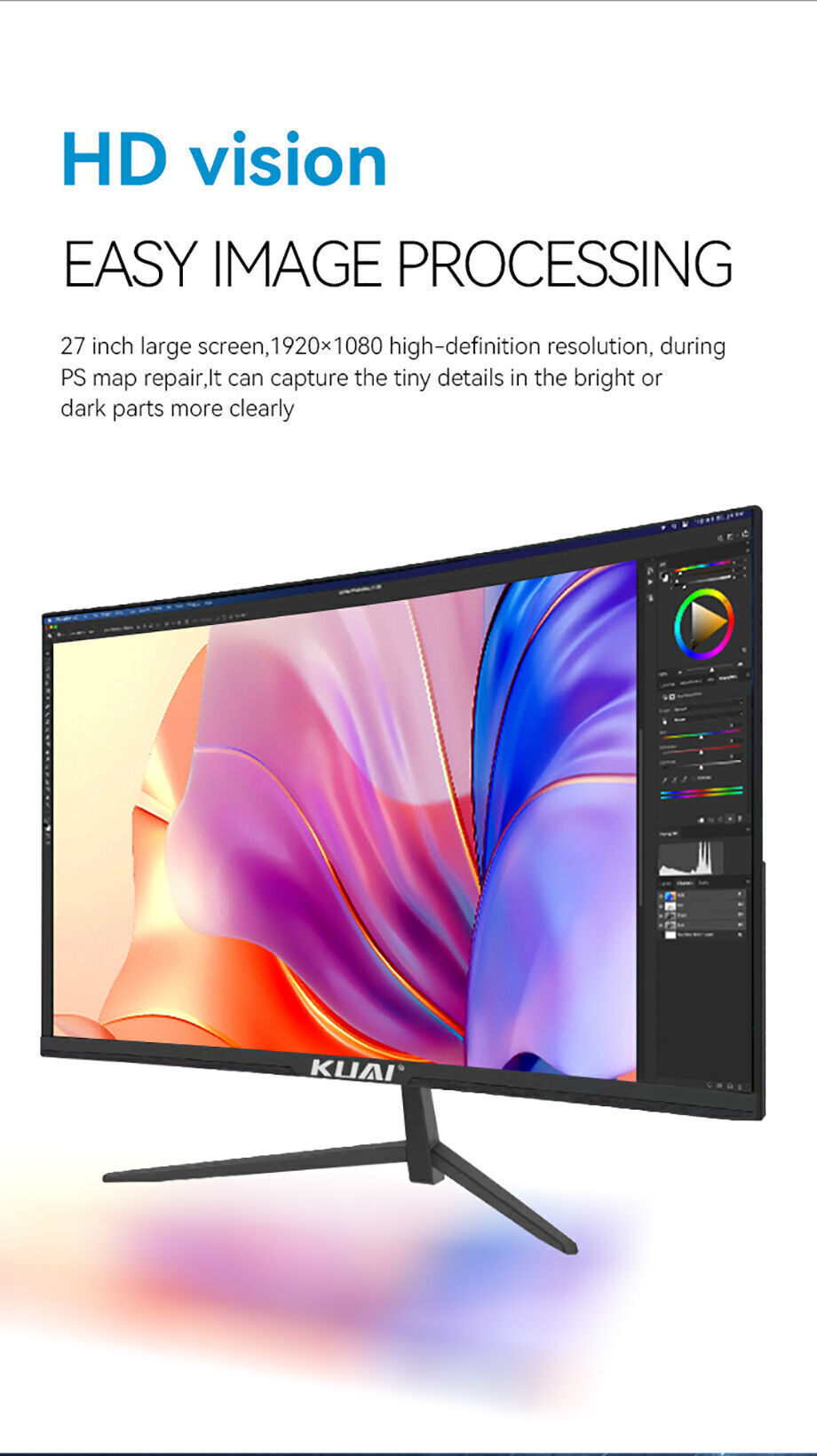 Buy Wholesale China Kuai Ips 27-inch Business Computer Monitor 1080p ...