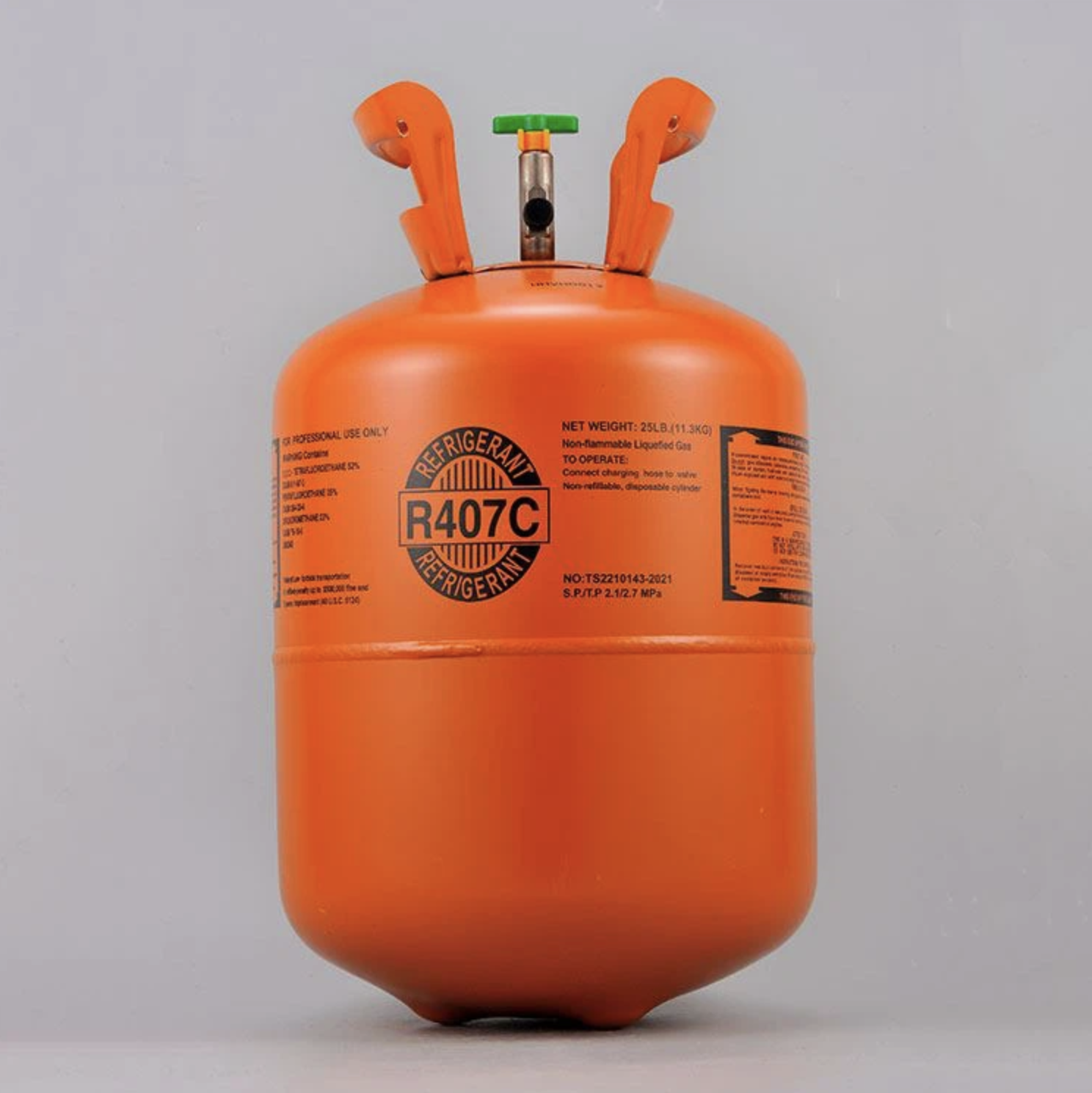 Buy Wholesale Turkey R407c 11.3kg Cylinders Refrigerant Gas Factory Price Wholesale ...