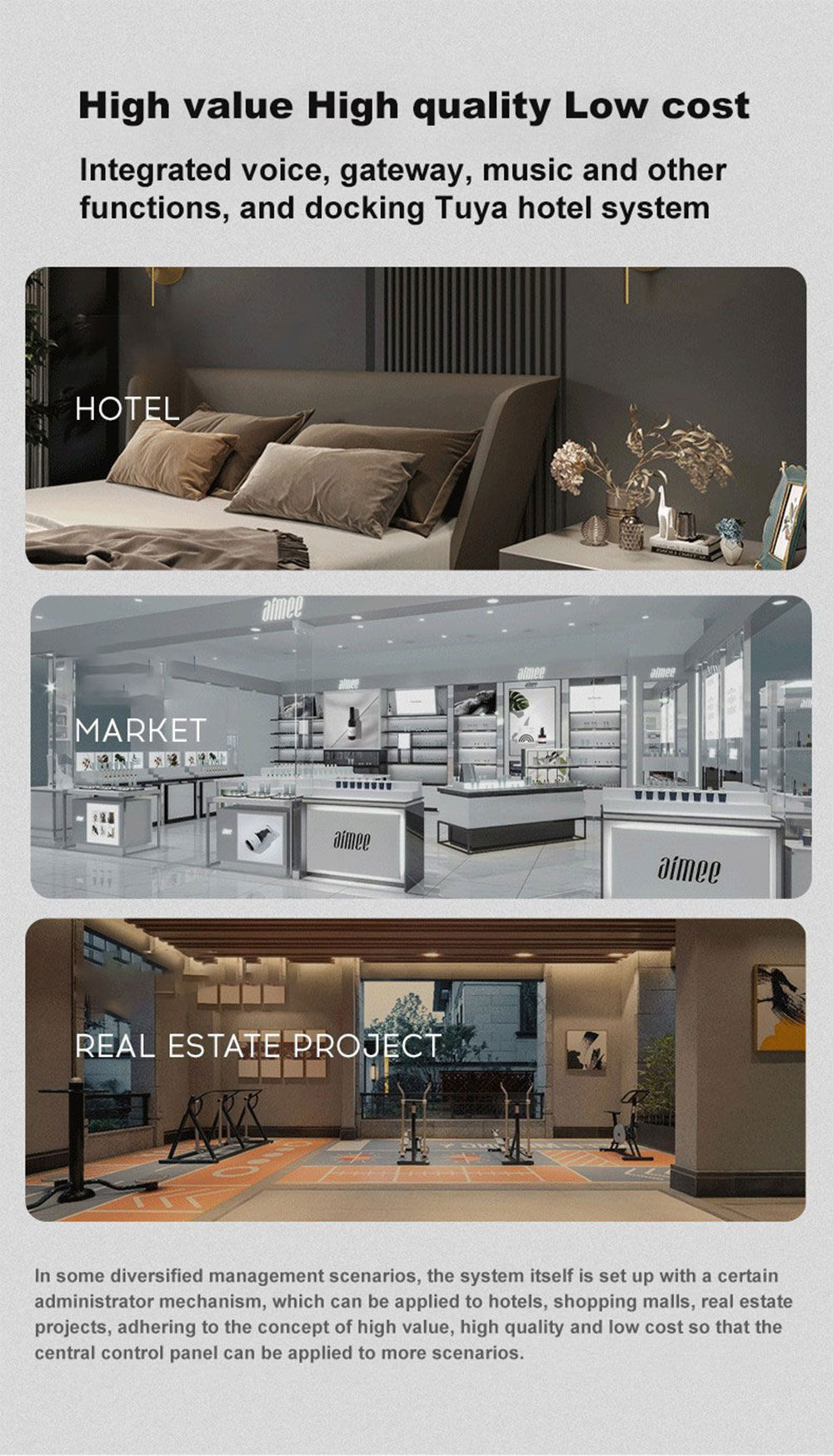 Buy Wholesale China Smart Home System 8-inch Wifi Multi-function Music ...