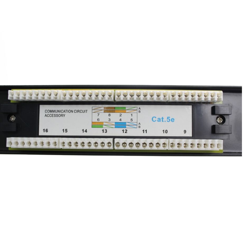 Factory Price 1u 19" 100mhz Connection Ethernet 16 Port Cat5e Patch Panel For Ethernet Cable $7. ...