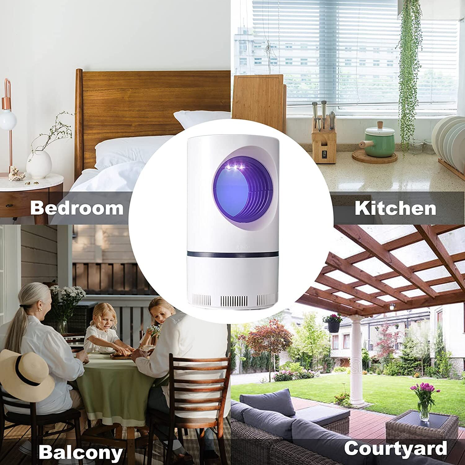 Buy Wholesale China Nontoxic Anti-mosquito Insect Trap Fly Rechargeable ...