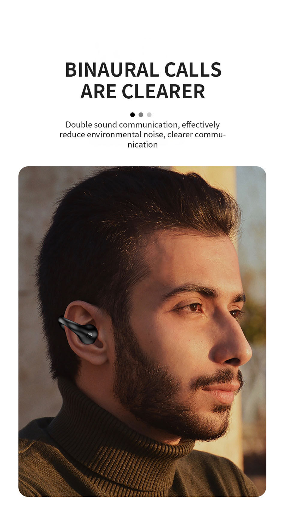 Quality Wholesale Long Range Fashion Anti-lost Ear Clip Bluetooth Earphone Hold For Smartphone ...