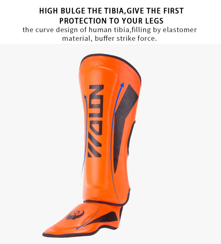 Wolon Oem Pu Leather Cheap Shin Guard Muay Thai Shin Pads - China ...