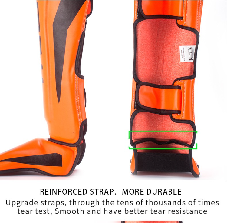 Wolon Oem Pu Leather Cheap Shin Guard Muay Thai Shin Pads - China ...