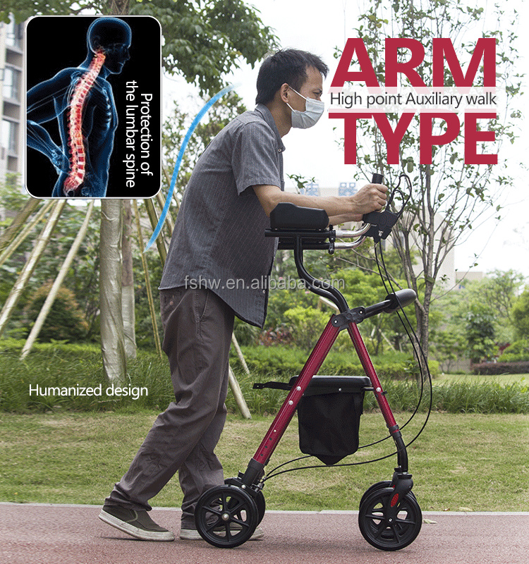 Buy Wholesale China Factory Price Wheeled Bariatric Upright Walker ...