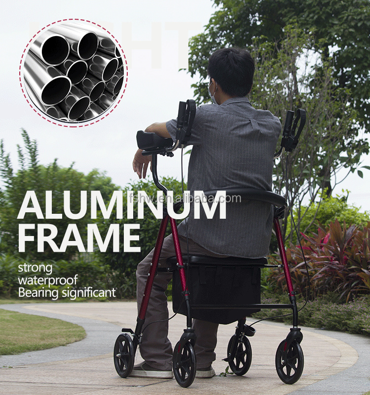 Buy Wholesale China Factory Price Wheeled Bariatric Upright Walker ...