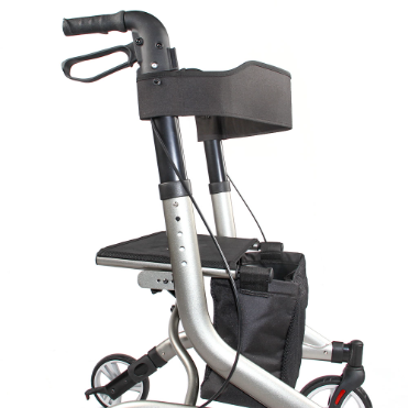 Medical Rollator Walker Adults Foldable Aluminum Alloy Drive R8 ...