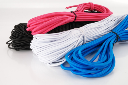 Heavy Duty Black Bungee Cords Nylon And Lax Elastic Ropes 6mm Diameter ...