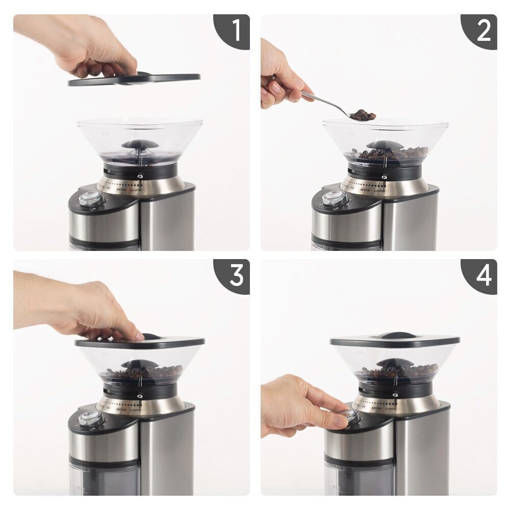 Buy Wholesale China Household Professional Burr 40 Mesh Automatic ...