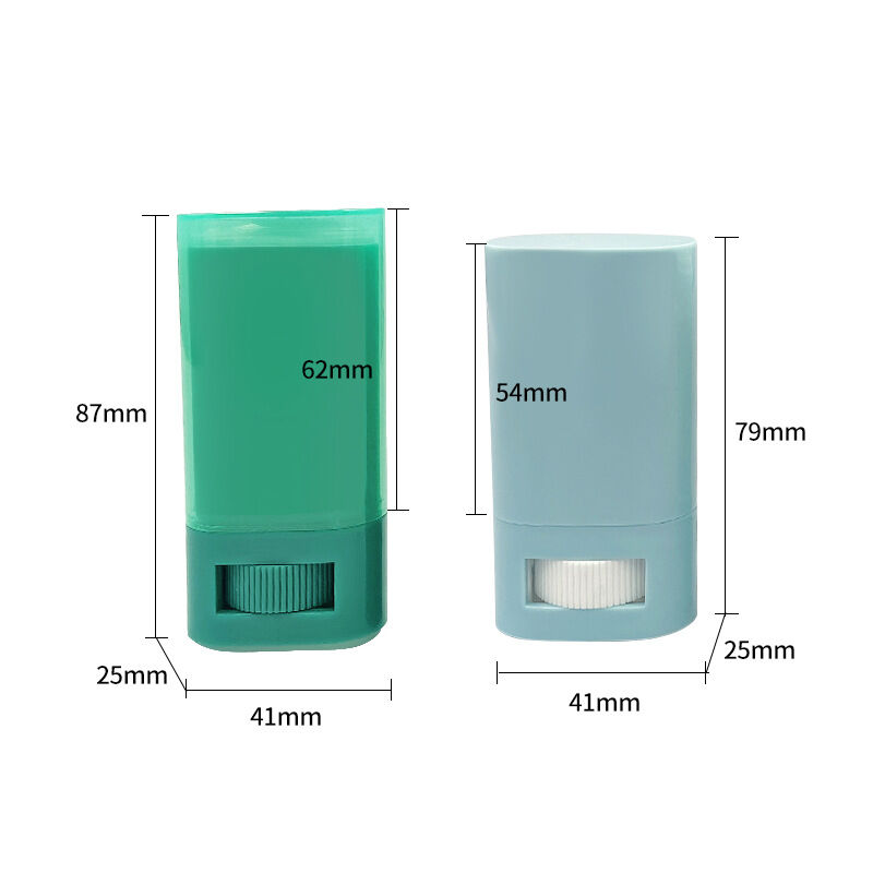 Buy Wholesale China 15/20g Solid Balm Package Bottom Rotating Roller ...