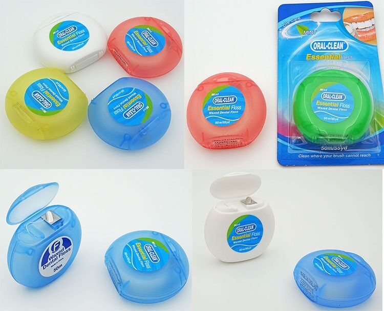 Buy Wholesale China 50m Oral Clean Dental Floss Abrasive Nylon ...