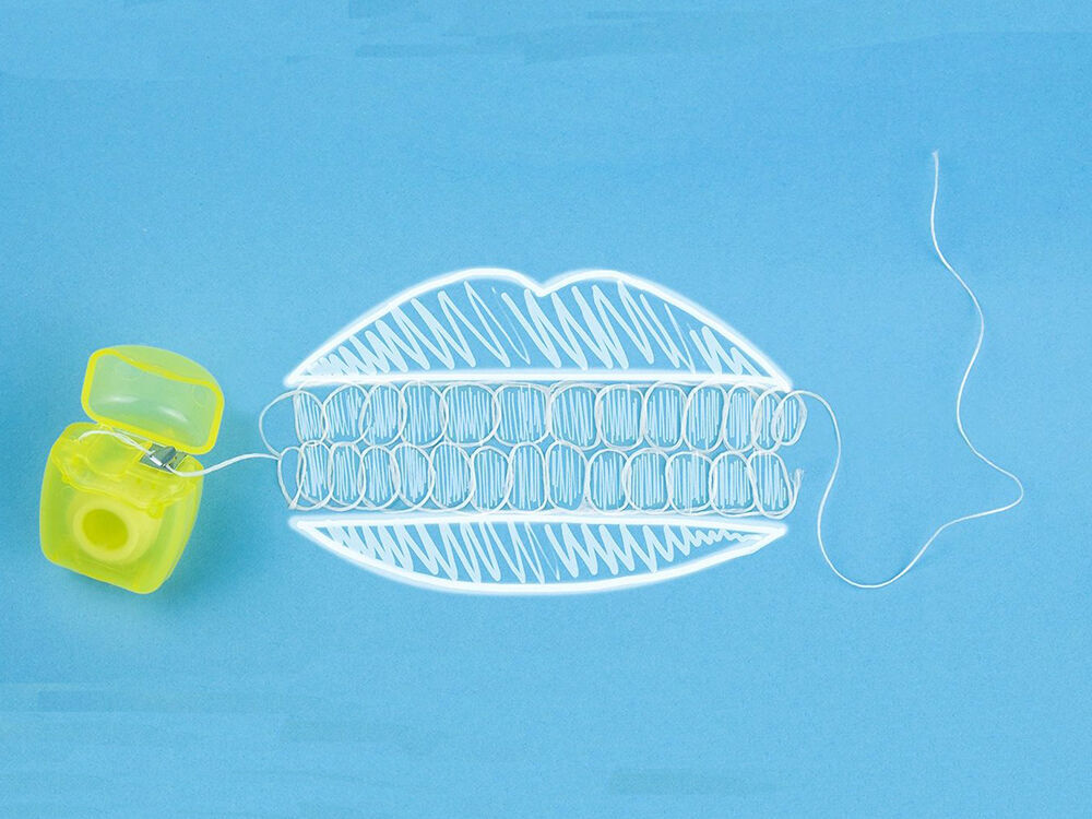 Buy Wholesale China 50m Oral Clean Dental Floss Abrasive Nylon ...