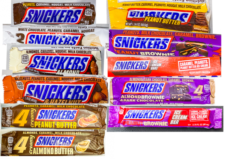 Snickers Chocolate Coated With Nuts Candy For Summer Season, Great ...