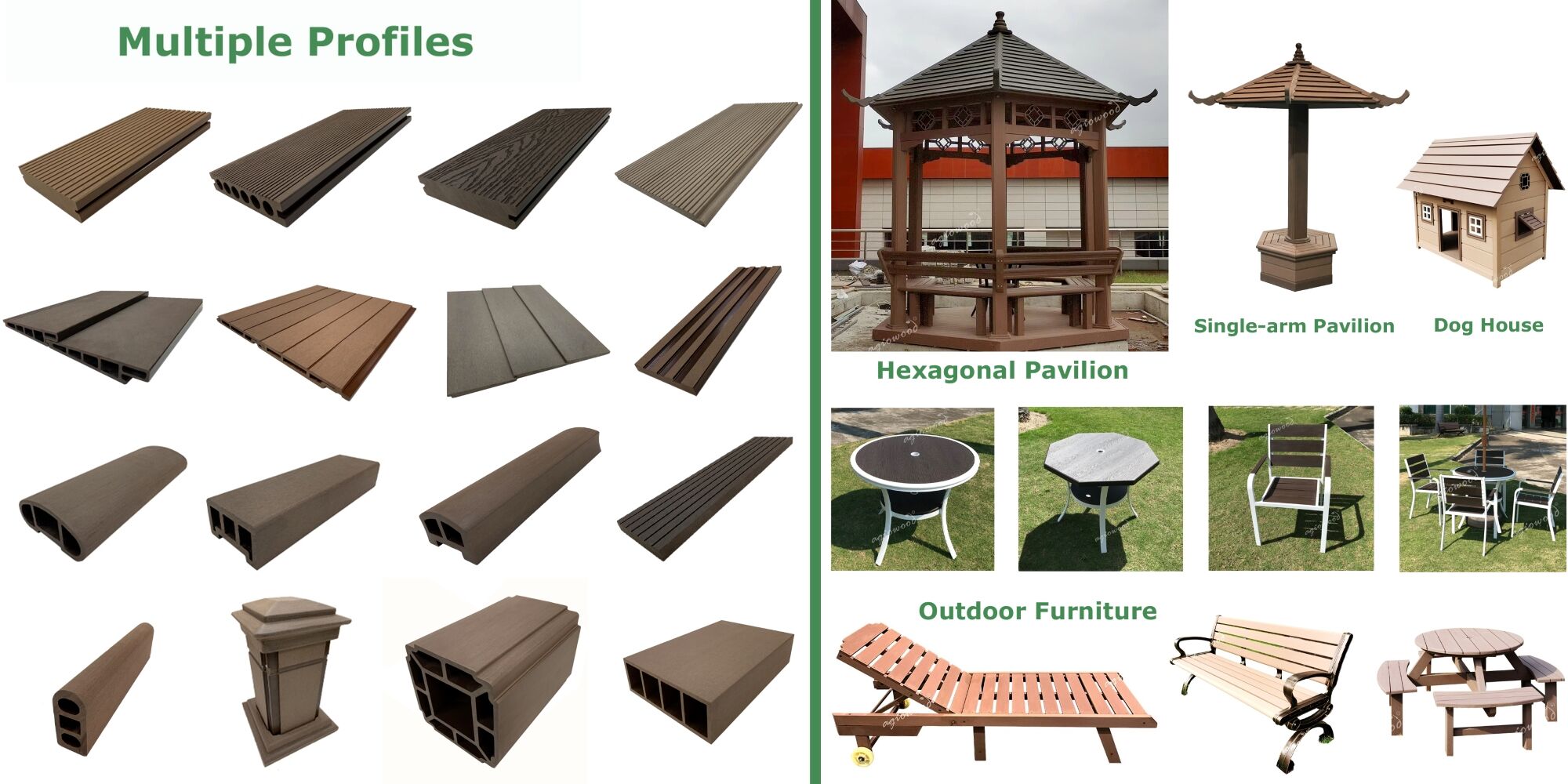 Buy Wholesale China Lumps Of Wood - (100*50) - Wpc Tube / Column - Wood ...