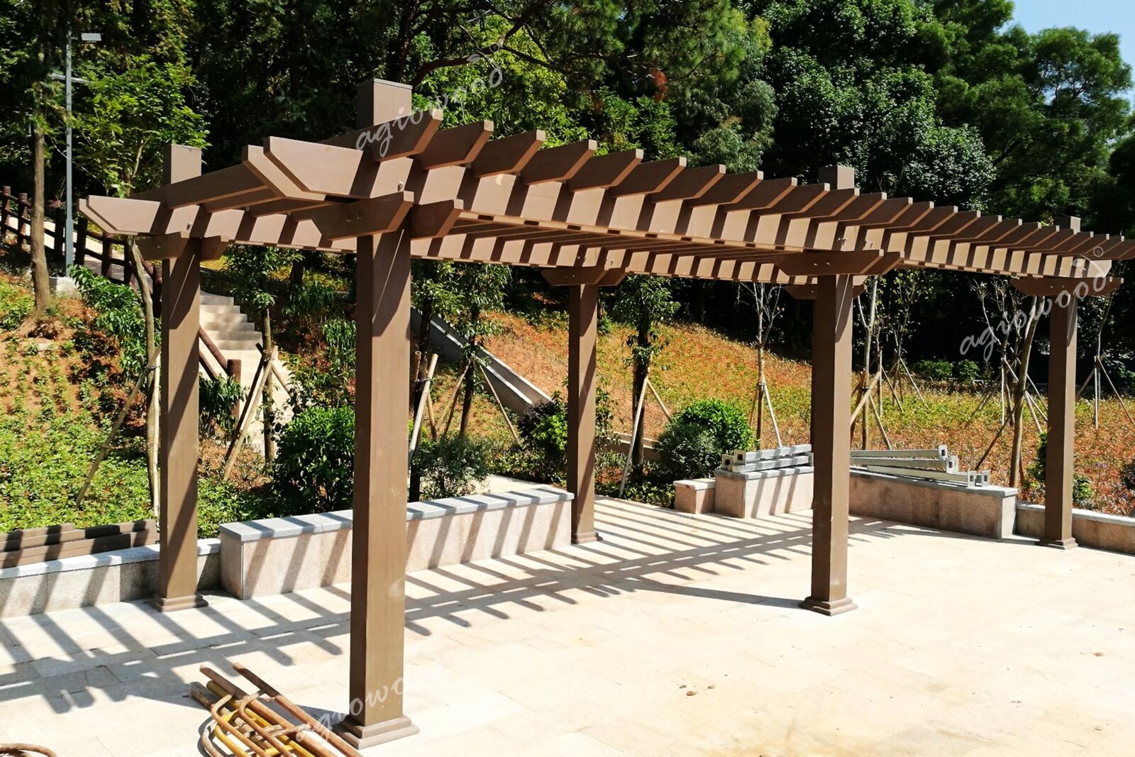 Buy Wholesale China Lumps Of Wood - (100*50) - Wpc Tube / Column - Wood ...