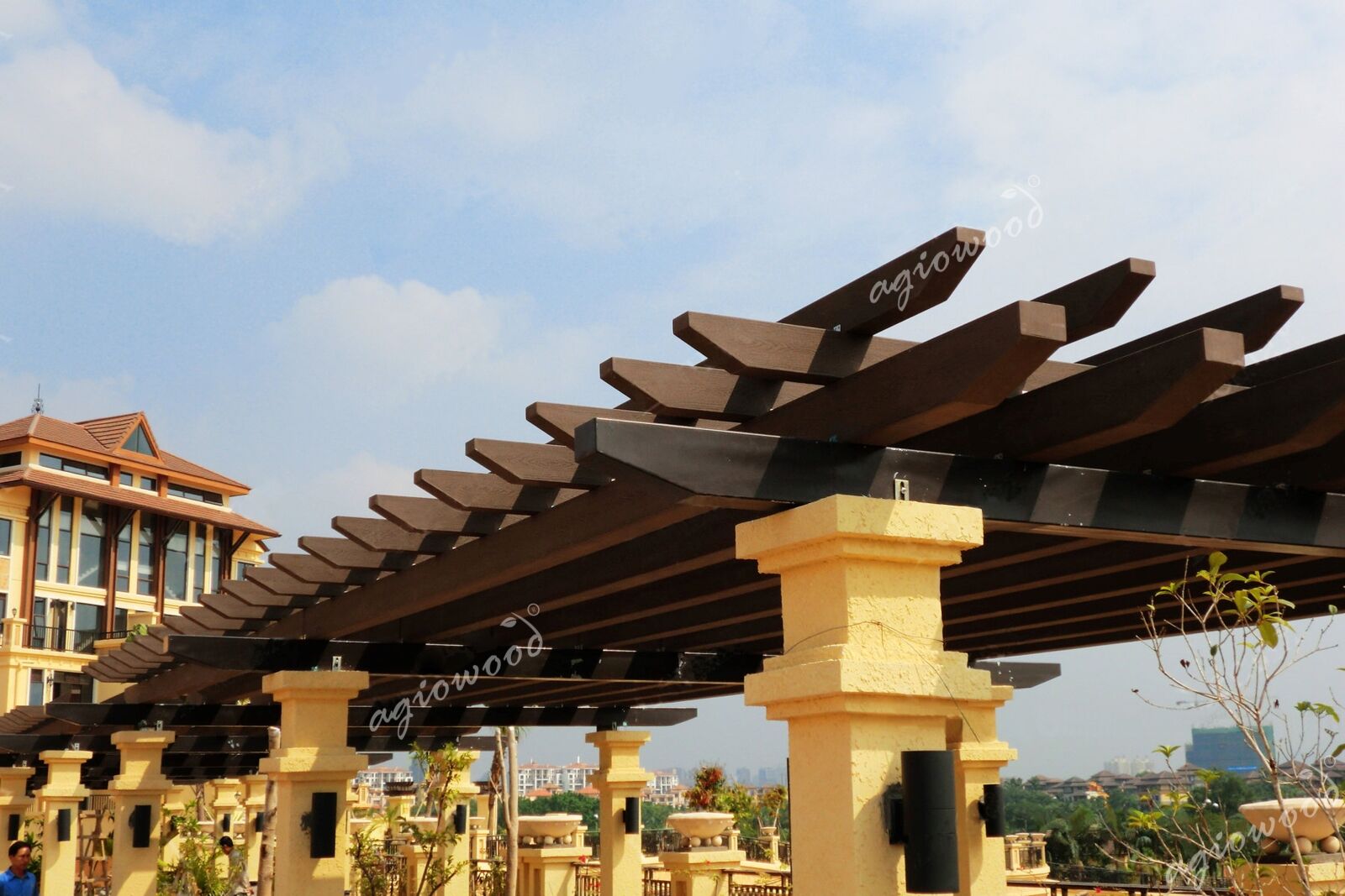 Buy Wholesale China Lumps Of Wood - (100*50) - Wpc Tube / Column - Wood ...