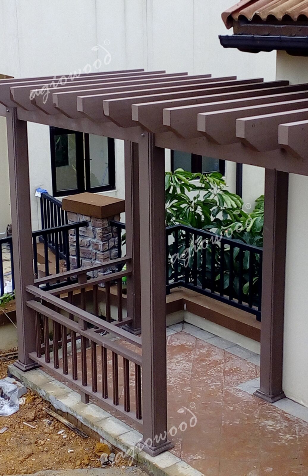 Buy Wholesale China Lumps Of Wood - (100*50) - Wpc Tube / Column - Wood ...