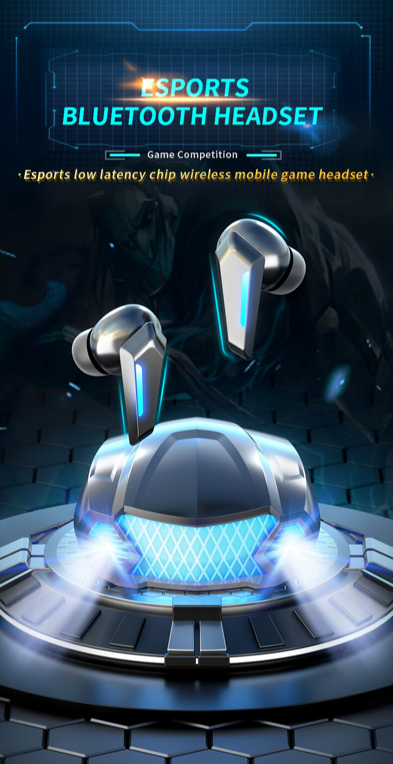 Buy Wholesale China M5 Tws Bt 5.2 Gamer Earphone Wireless 9d Stereo ...