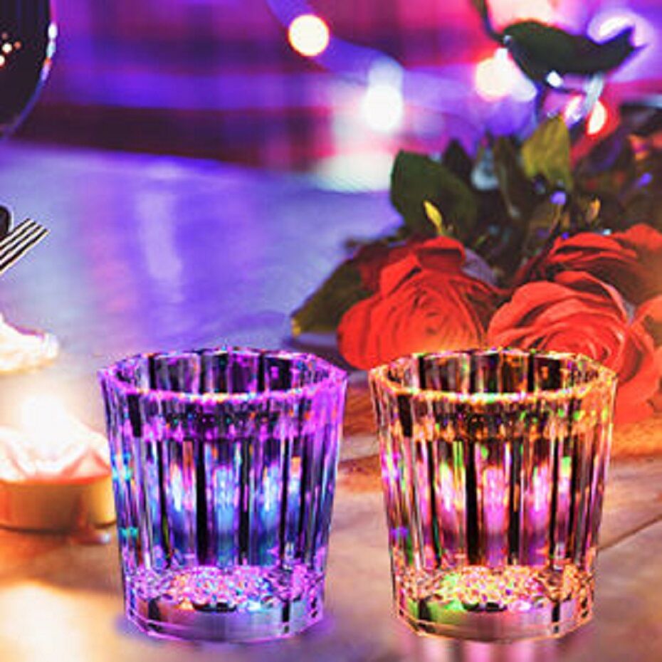 Buy Wholesale China Glow In The Dark Party Cups Led Light Up Shot ...