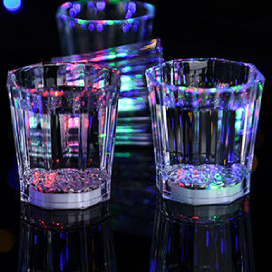 Buy Wholesale China Glow In The Dark Party Cups Led Light Up Shot ...