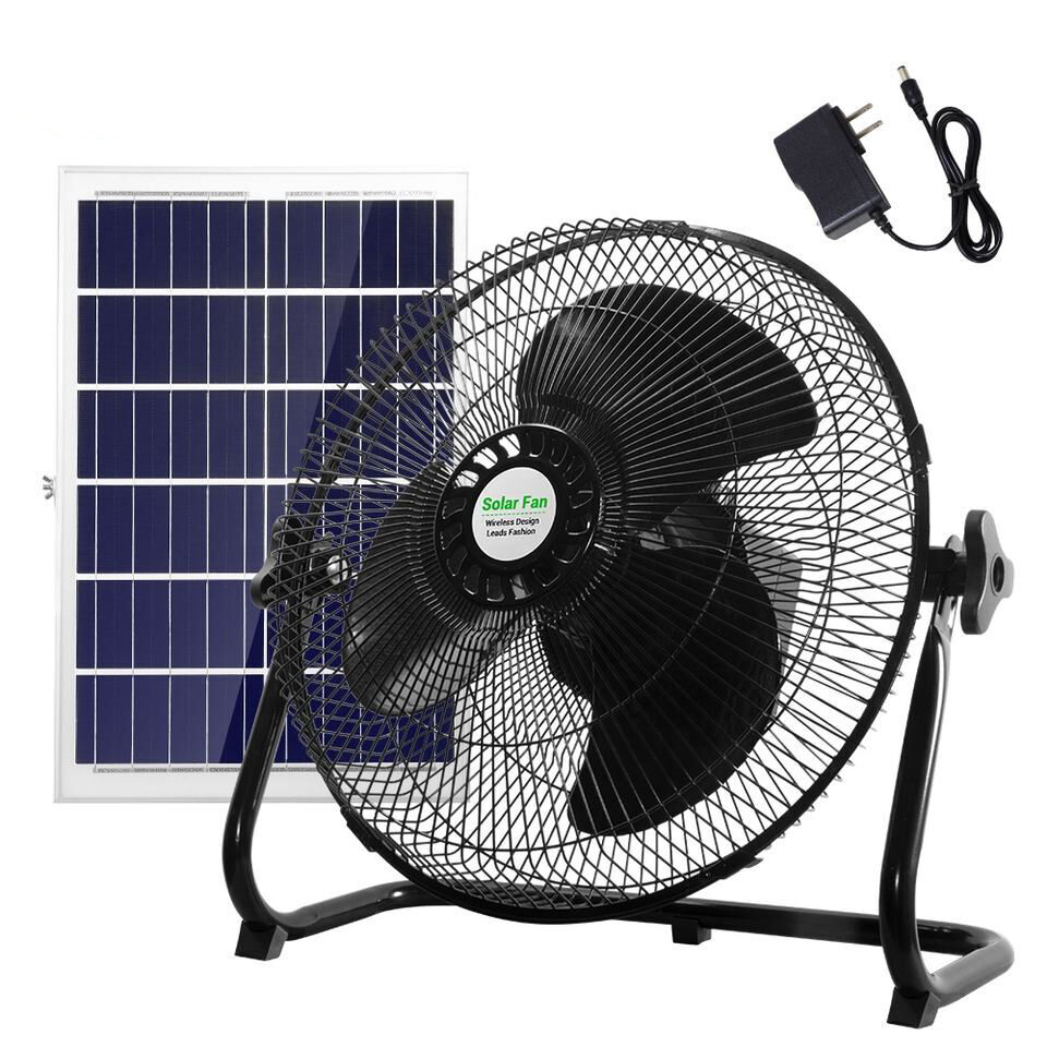 Buy Wholesale China 12 Inch 7.4v 3 Speed Angle Adjustment Solar Powered ...