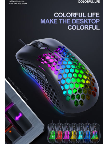 Cheap Price Optical Rgb Glowing Gaming Mouse Pc Computer Lightweight ...