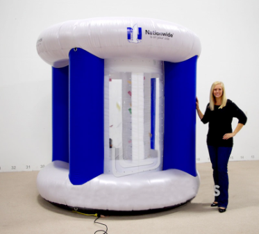 Buy China Wholesale Custom Made Inflatable Money Grab Machine Cash Cube ...