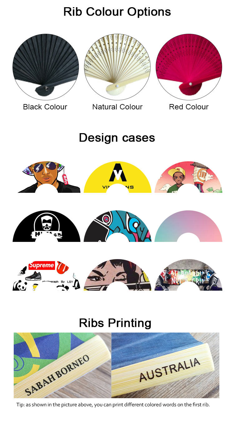 Buy Wholesale China Wholesale Custom Printed Logo Folding Bamboo ...