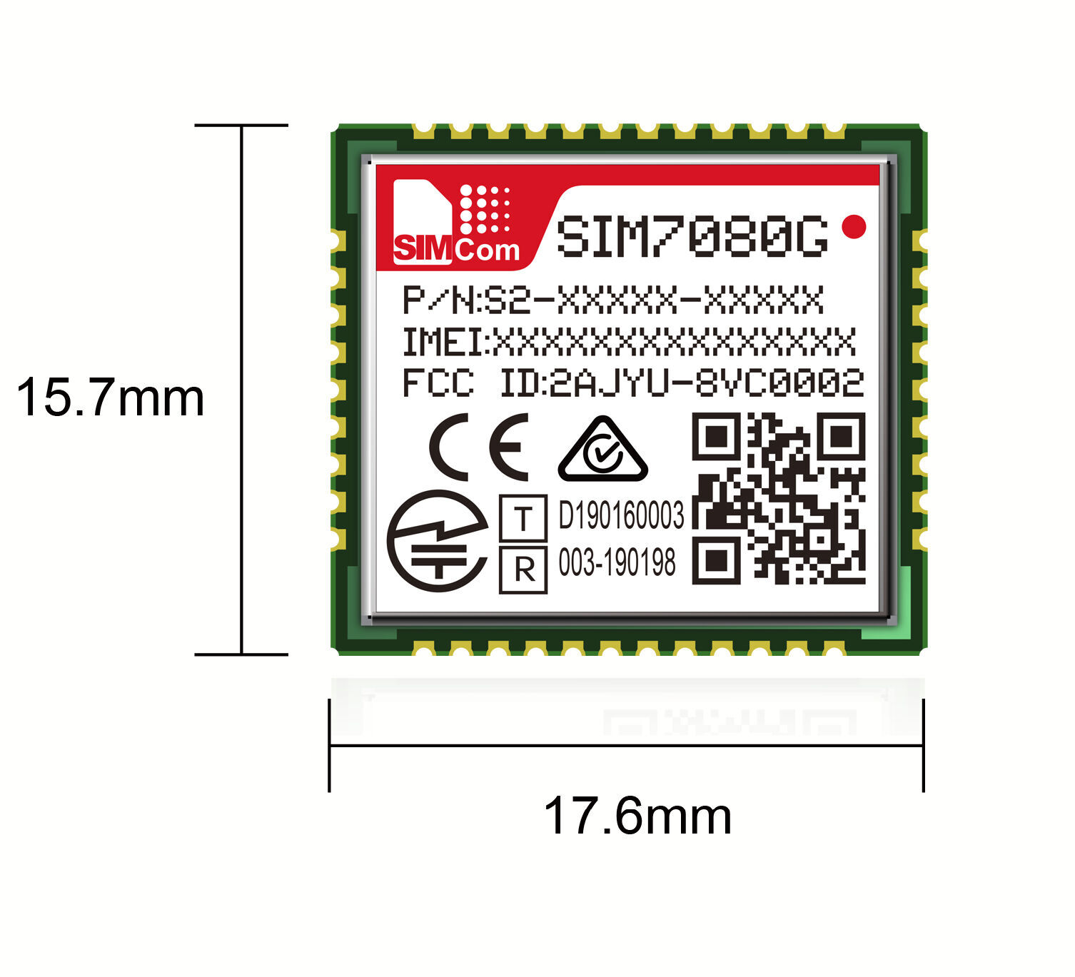 Cat-m&nb-iot Module Sim7080g $9 - Wholesale China 4g Module at Factory ...