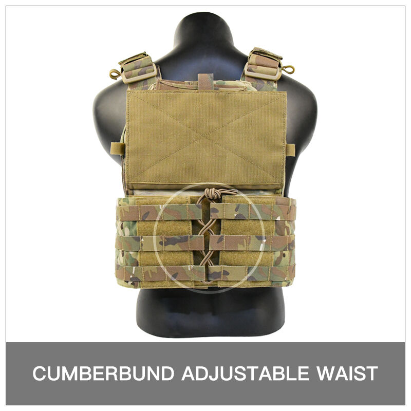 1000d Nylon Webbing Molle Chaleco Tactico Quick Release Tactical Vest ...