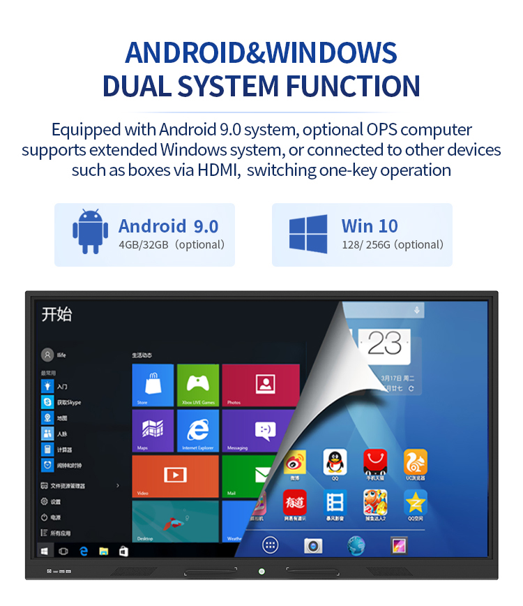 Buy Wholesale China Hot Selling Digital Whiteboard 4k Display 65 75 86 ...