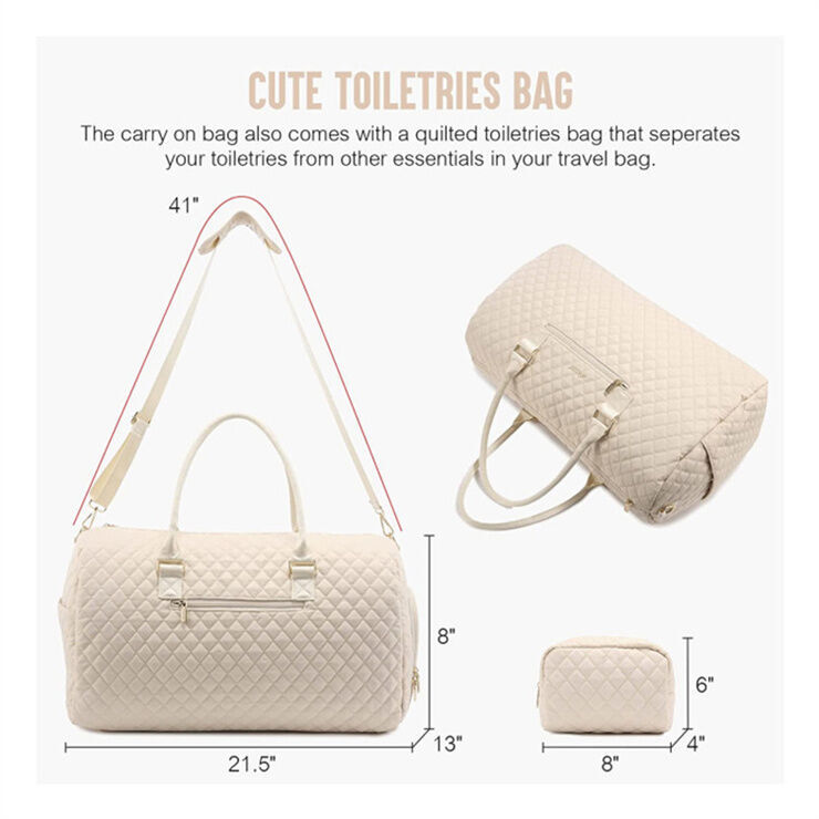 Buy Wholesale China Can Be Customized, Elegant Portable Quilted Weekend ...