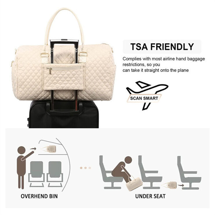 Buy Wholesale China Can Be Customized, Elegant Portable Quilted Weekend ...