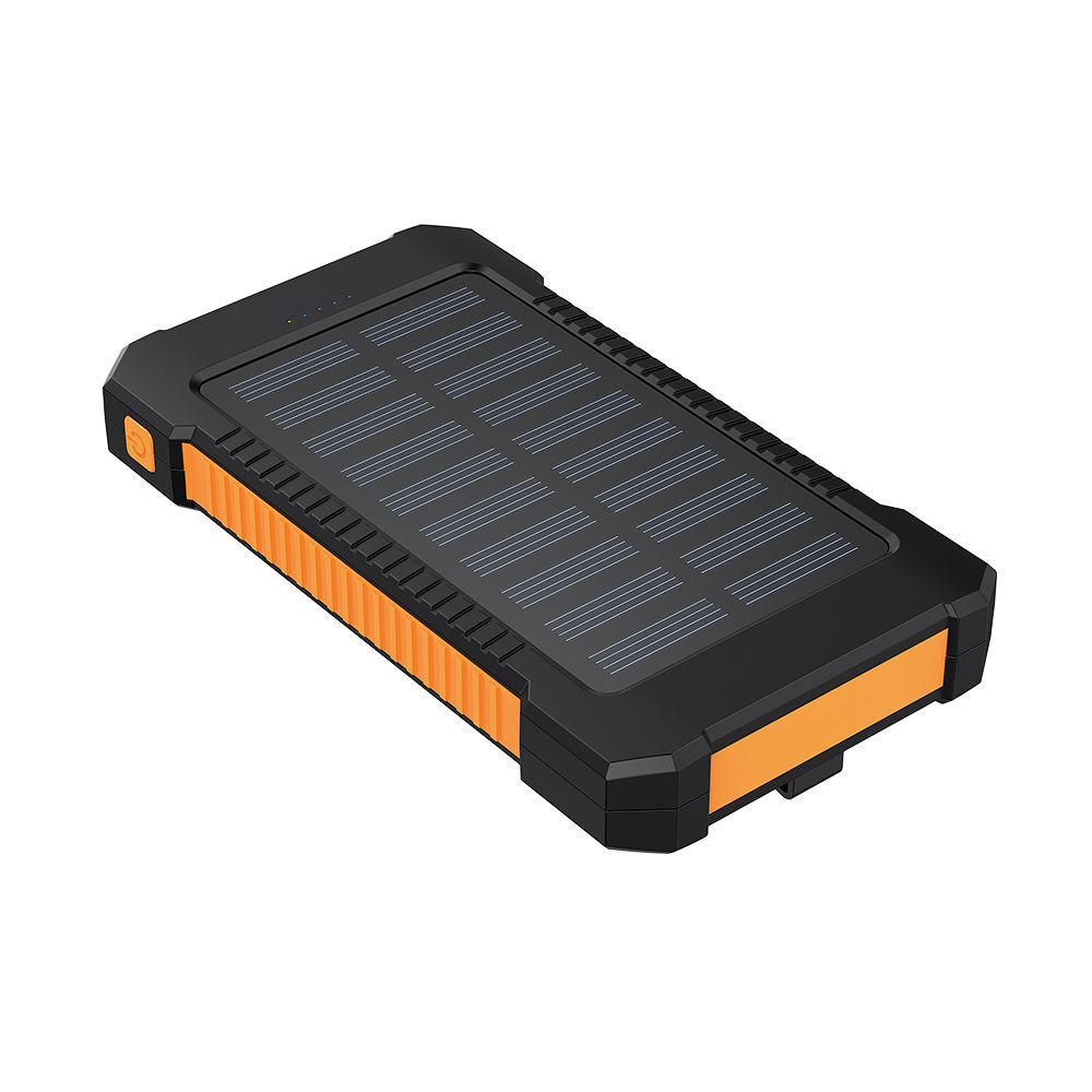 Buy Wholesale China 8000mah Portable Solar Power Bank, Dual Usb Port ...