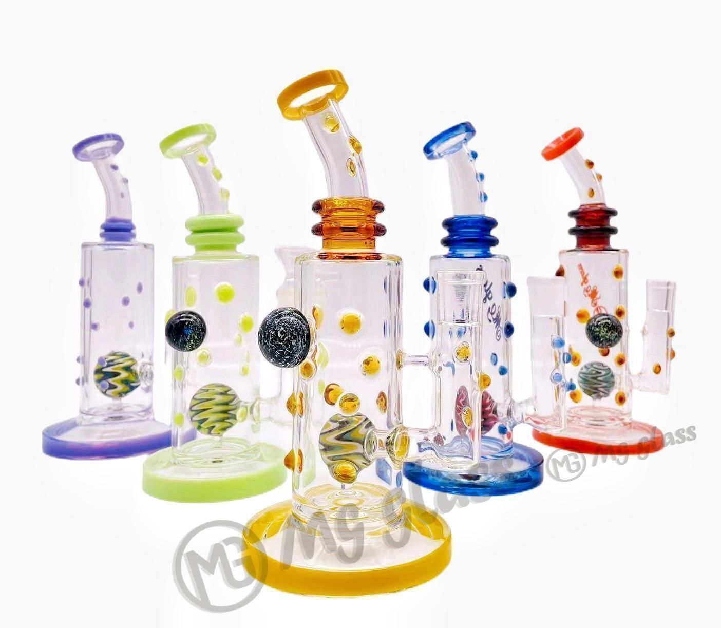 Buy Wholesale China 2023 Hand Blown Multi Colors 12 Inch Heavy Glass ...