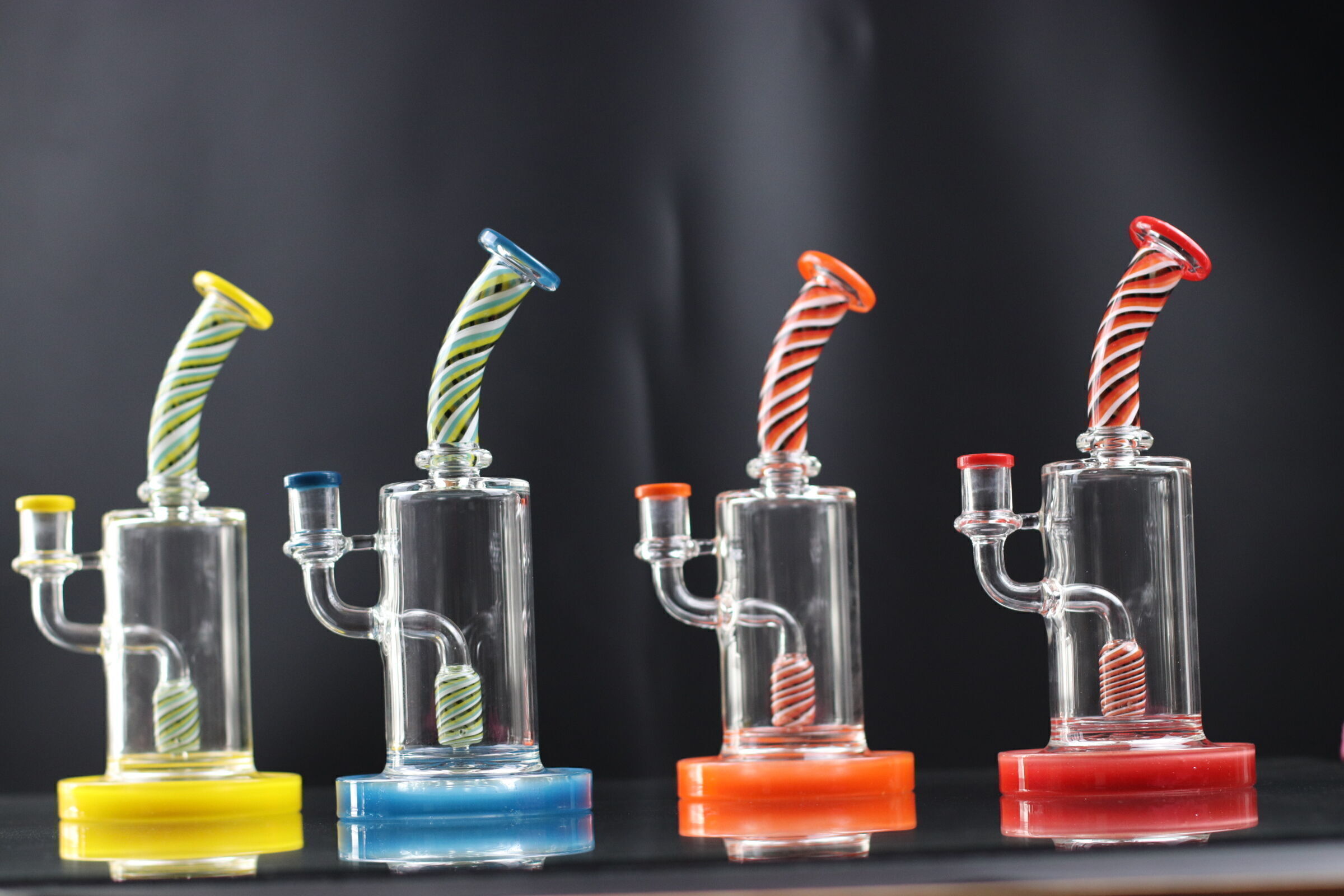 Buy Wholesale China 2023 Hand Blown Multi Colors 12 Inch Heavy Glass ...