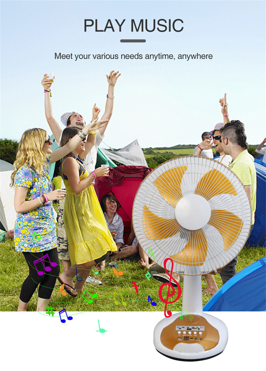 Buy Wholesale China Factory Price 12v Dc Usb Charging Rechargeable Fan ...