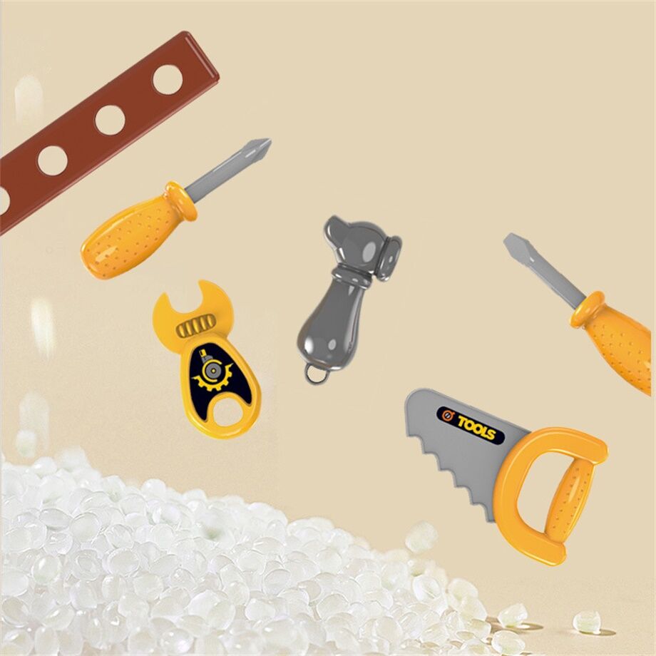 Hot Sale Simulated Toy Tool Set 3 In 1 Kid Bag Kids Construction Tool ...