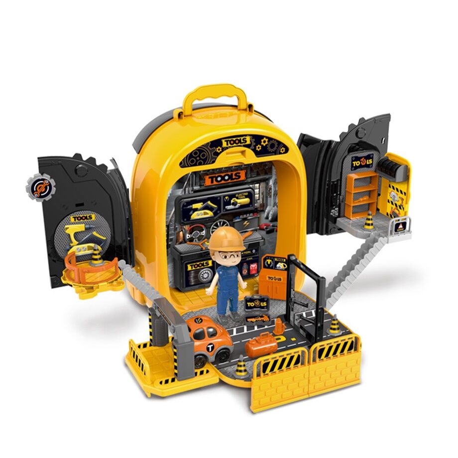 Hot Sale Simulated Toy Tool Set 3 In 1 Kid Bag Kids Construction Tool ...