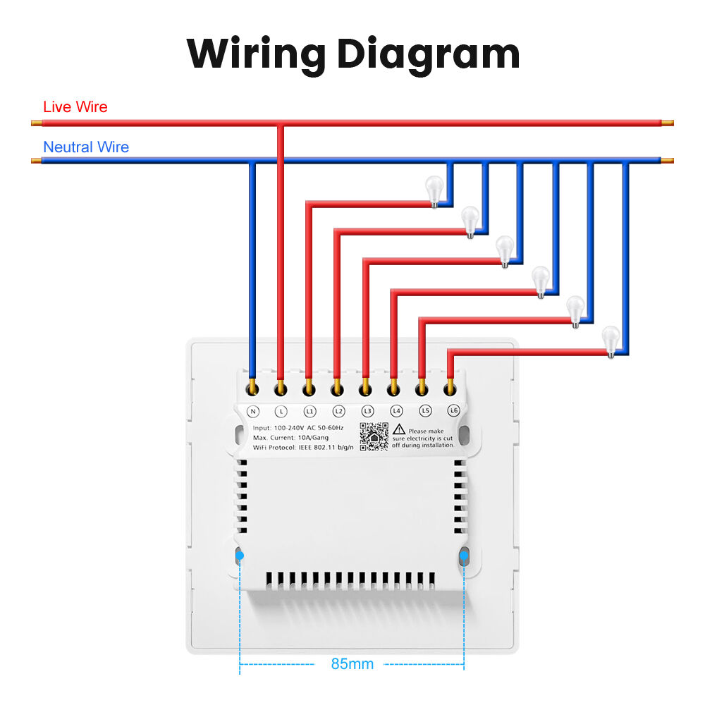 Buy Wholesale China Smart Wifi Wall Switches Touch Glass Switch Smart ...