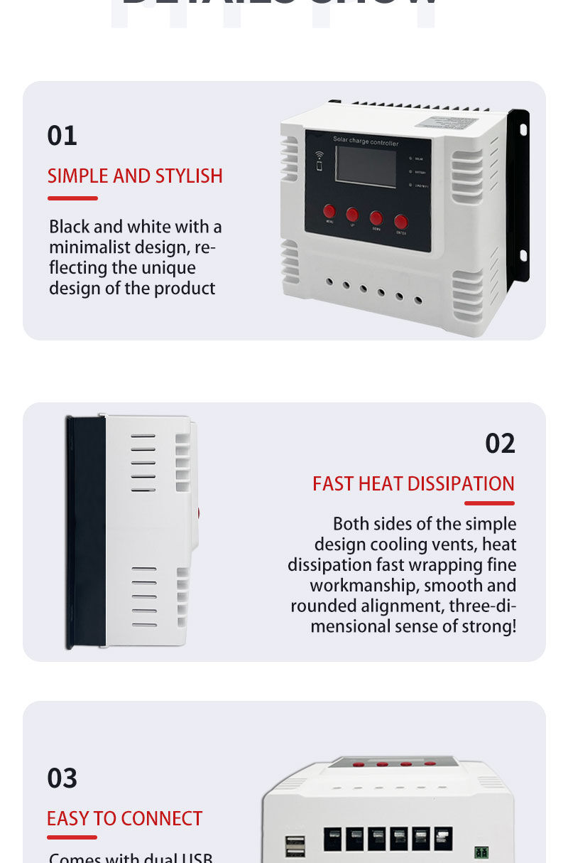 Buy Wholesale China New Smart Controlador De Carga 30a 40a 50 Amp Mppt ...