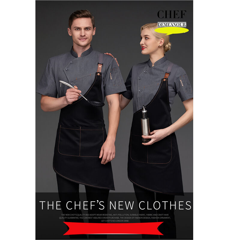 Buy Wholesale China Kitchen Apron Waterproof Cotton Canvas With Two ...